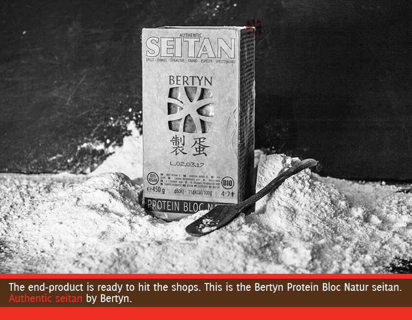 Discover how me make our authentic seitan in this illustrated story